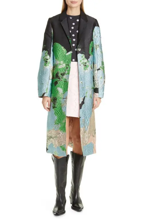 Stine Goya Cornelia Metallic Reycled Polyester Blend Jacquard